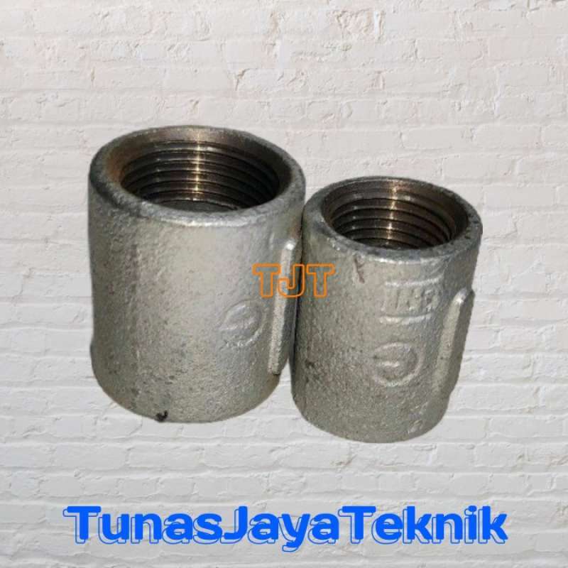 Jual socket gip 3/4 sambungan pipa besi galvanized di Seller ...