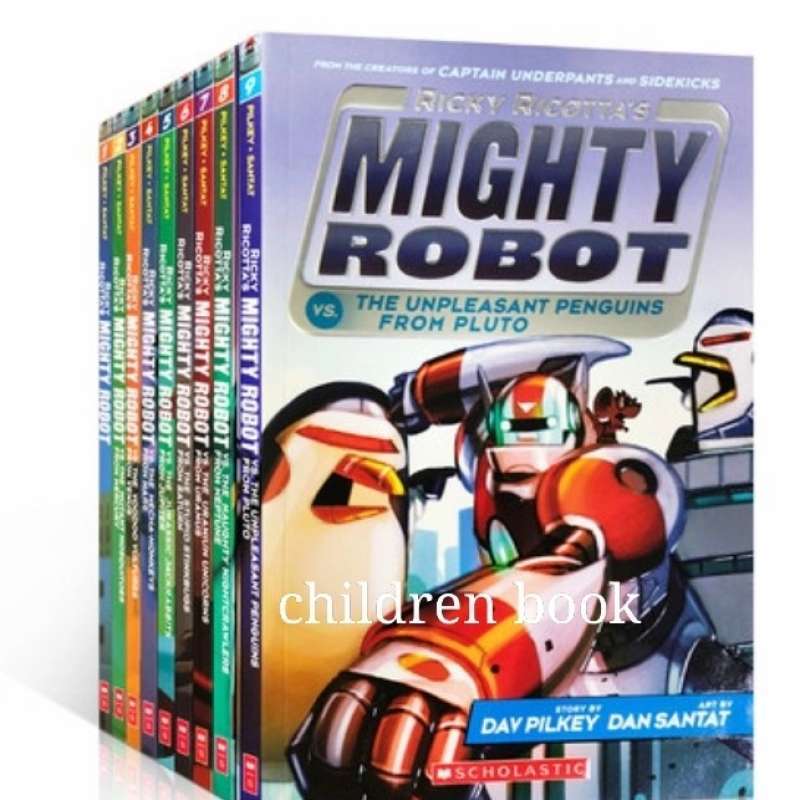 Promo Ricky Ricottas Mighty Robot children's comic books Diskon 29% di ...