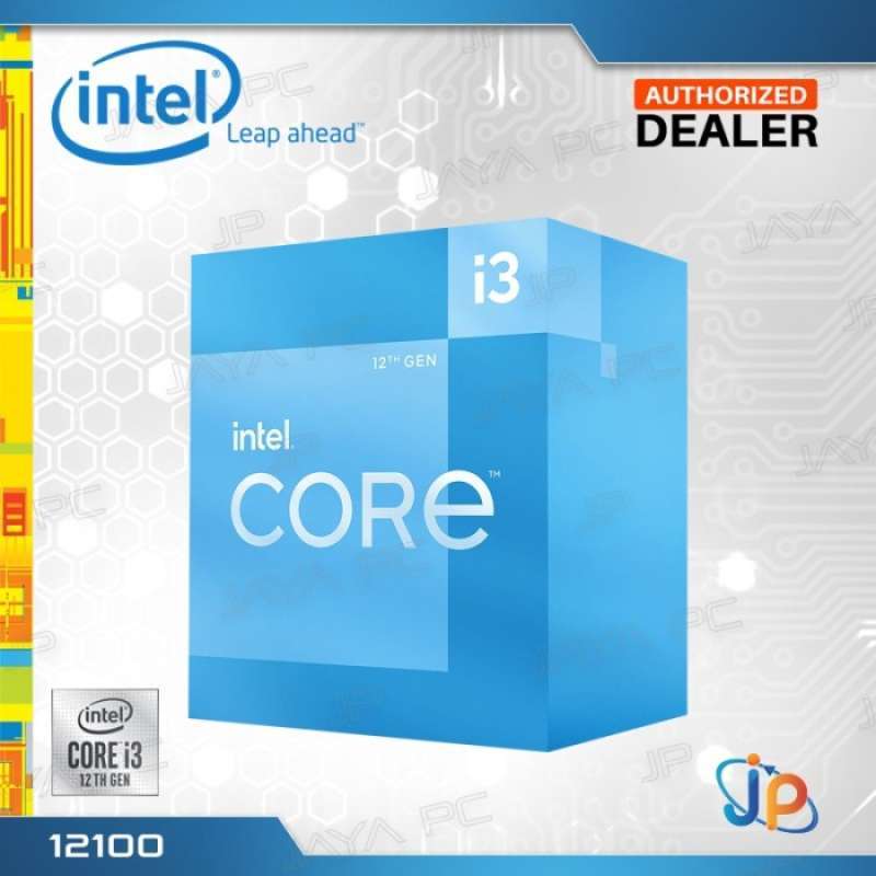 Promo Processor Intel Core I3 12100 Box Alder Lake Socket LGA 1700 Diskon 23% di Seller Vegara ...
