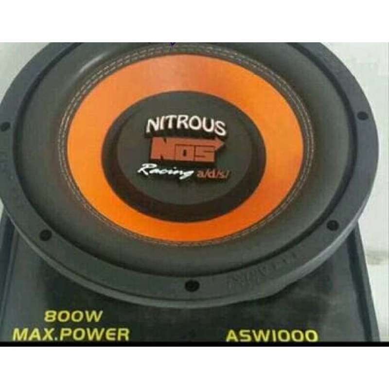 Promo Subwoofer Ads Nitrous 10 Double Coil Kelas Spl 800 Watt Diskon 23 ...
