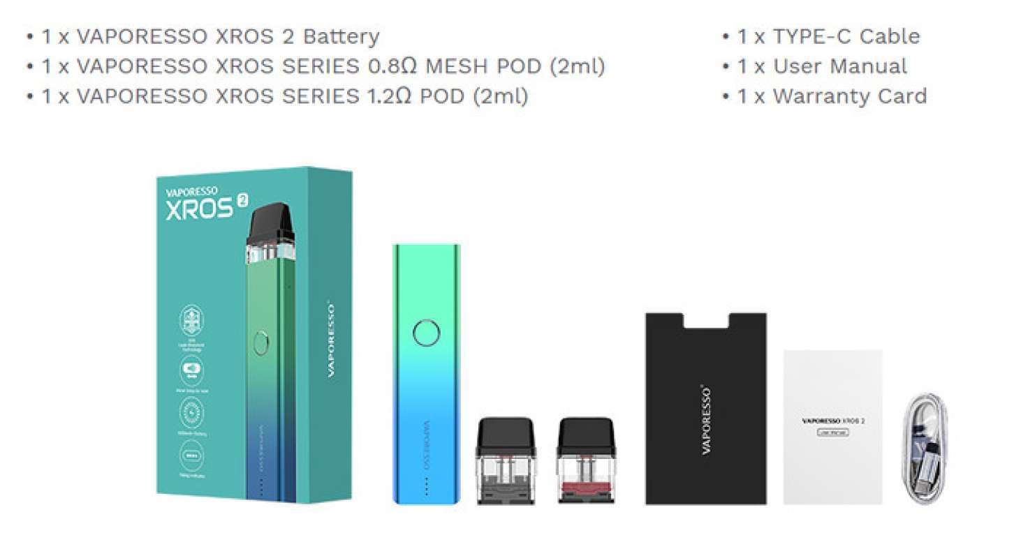 Promo Vaporesso XROS 2 16W 1000mAh Pod Kit 100% Authentic / Xros V2 - VIOLET Diskon 23% di ...