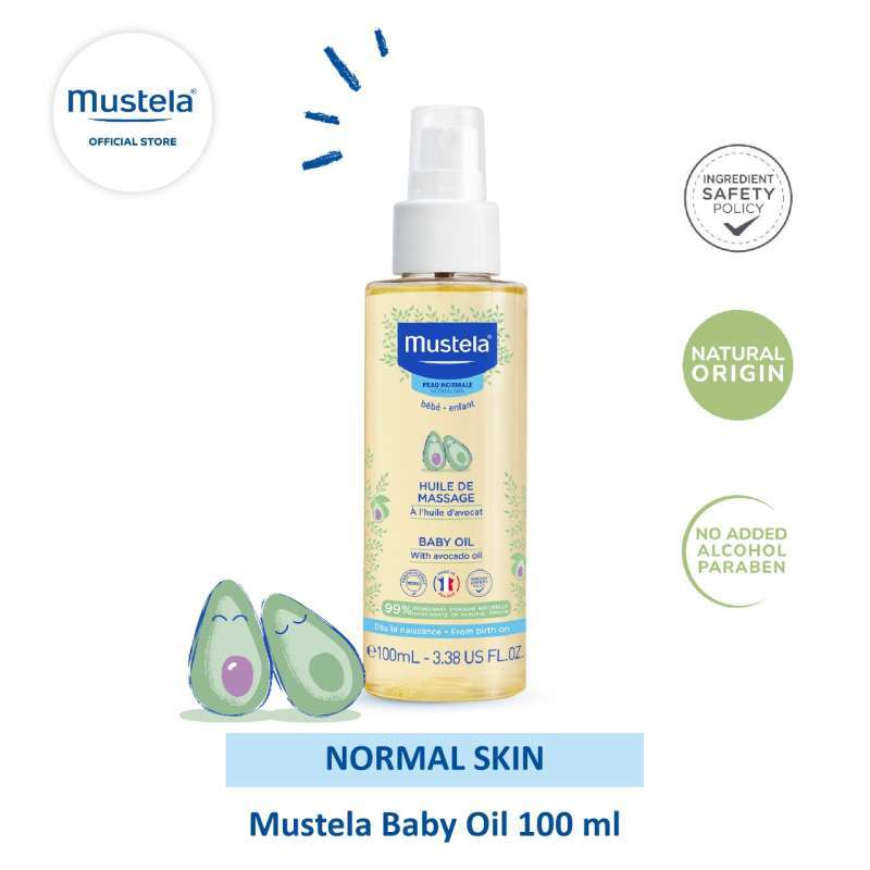 Promo Mustela Baby Oil [100 Ml] Diskon 18% Di Seller Mustela & Interbat ...
