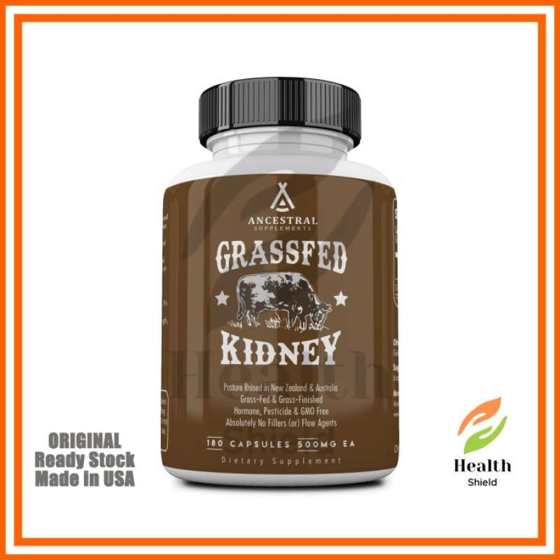Jual grass fed kidney 180 kapsul ancestral supplements vitamin ginjal ...