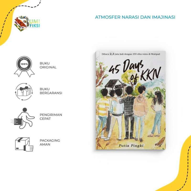 Jual Buku Novel - 45 Days Of Kkn - Akad - Putia Pingki - Bumi Fiksi di ...