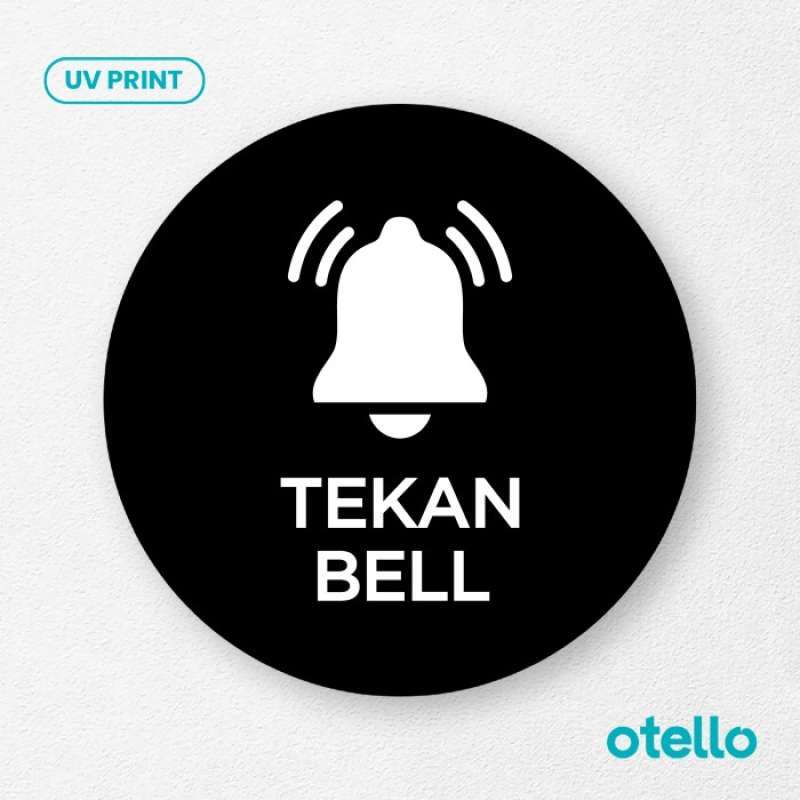 Jual Tekan Bell Signage Board Akrilik Tempel Dinding Papan Acrylic Di ...