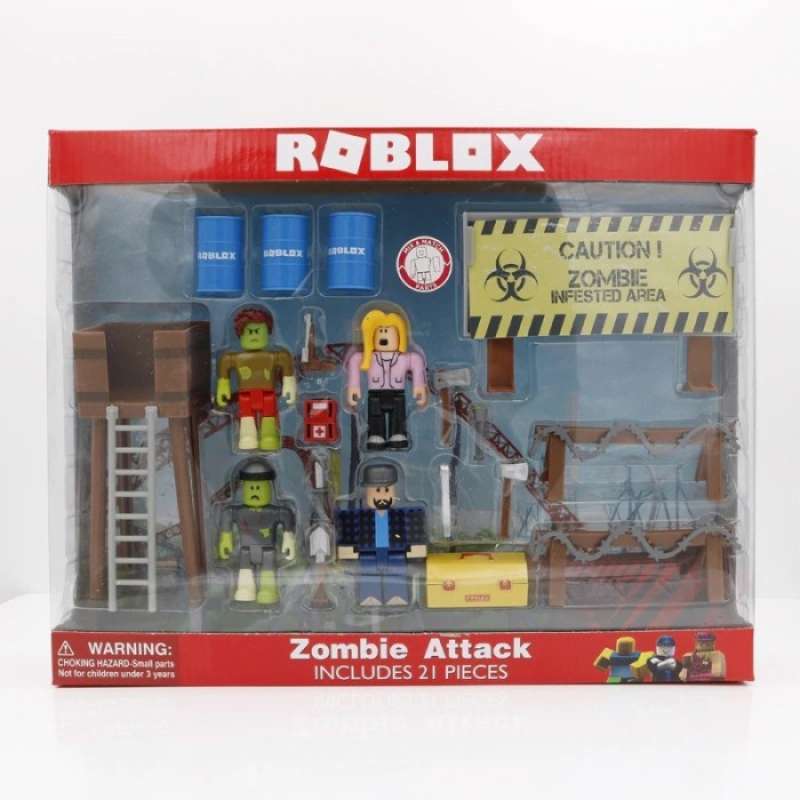 Jual Roblox Action Collection - Zombie Attack Box Set Di Seller Toys ...