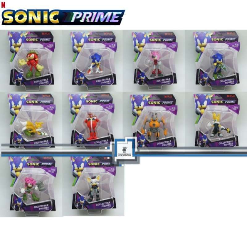 Jual Sonic Prime Collectible Figures Single Pack Emco Sega Hedgehog ...