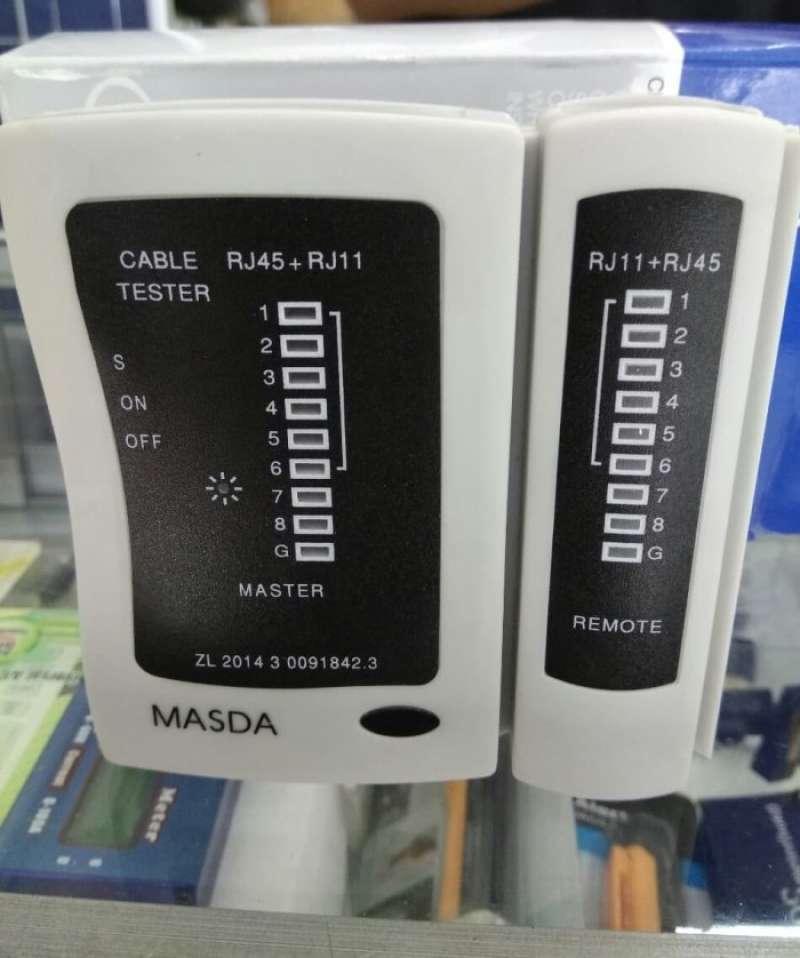 Promo Lan Tester Alat Penguji Kabel Lan Rj45 Diskon 23% Di Seller ...