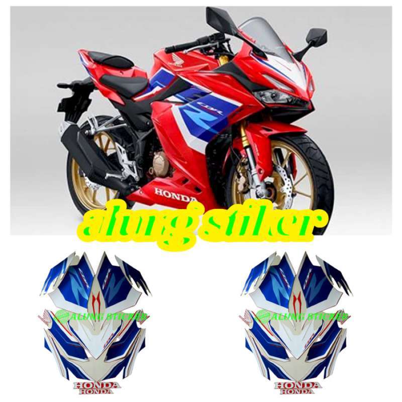 Promo STIKER STRIPING LIS MOTOR HONDA CBR 150R TAHUN 2023 MERAH-BIRU ...
