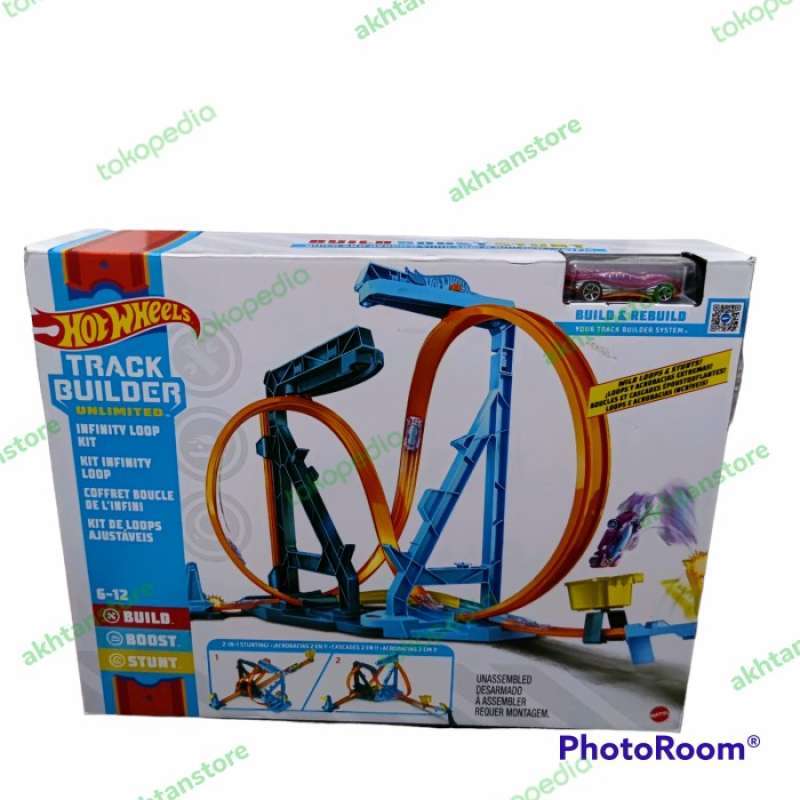 Jual Hot Wheels Track Builder Unlimited Infinity Loop Kit Di Seller ...
