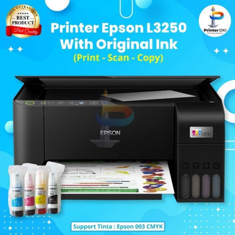 Jual Epson L3250 Wifi Ecotank All In One Ink Tank Printer (Print Scan Copy) di Seller Tunnel ...