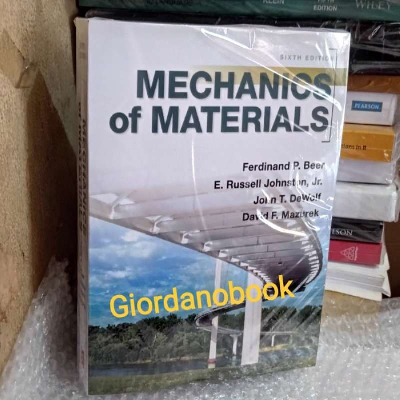 Promo Buku Mechanics Of Materials 6th Sixth Edition By Russell Diskon 23% Di Seller Roxie Store ...