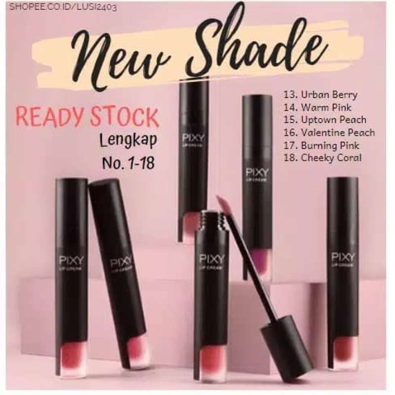 Jual Pixy lip cream di Seller BLISALE - Setu, Kota Jakarta Timur | Blibli