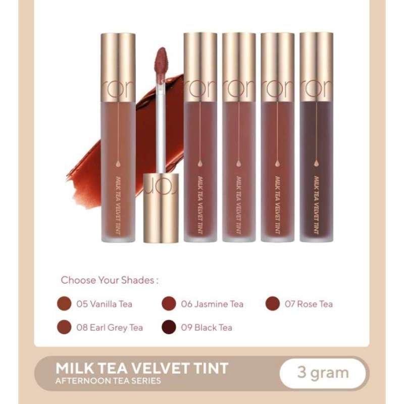 Jual NEW ROMAND - Milk Tea Velvet Tint (All Shades) di Seller BLISALE ...