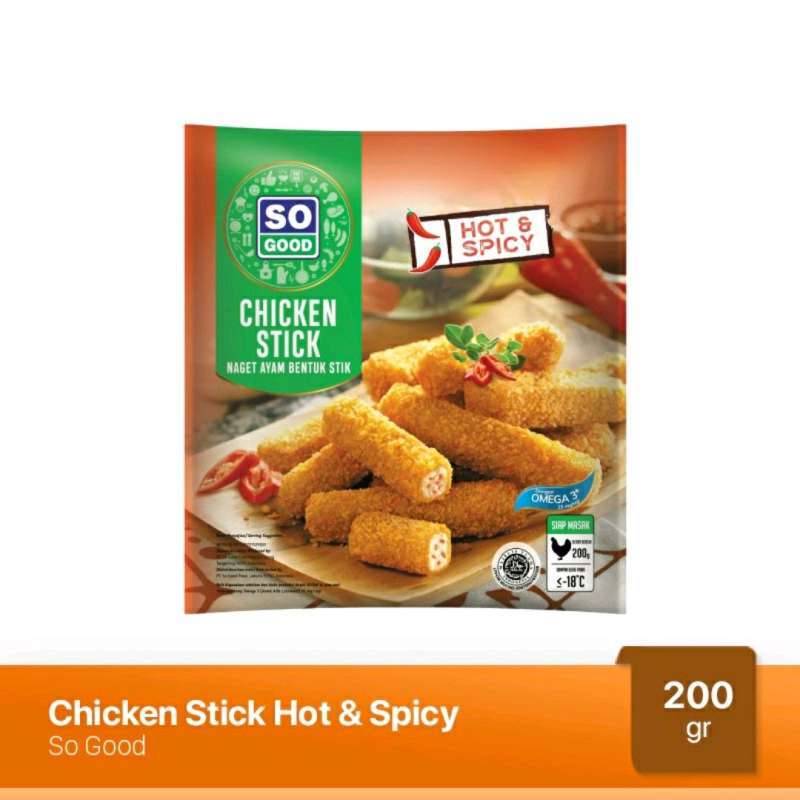Jual So Good Chicken Nugget Stick Original Termurah - Harga Grosir ...