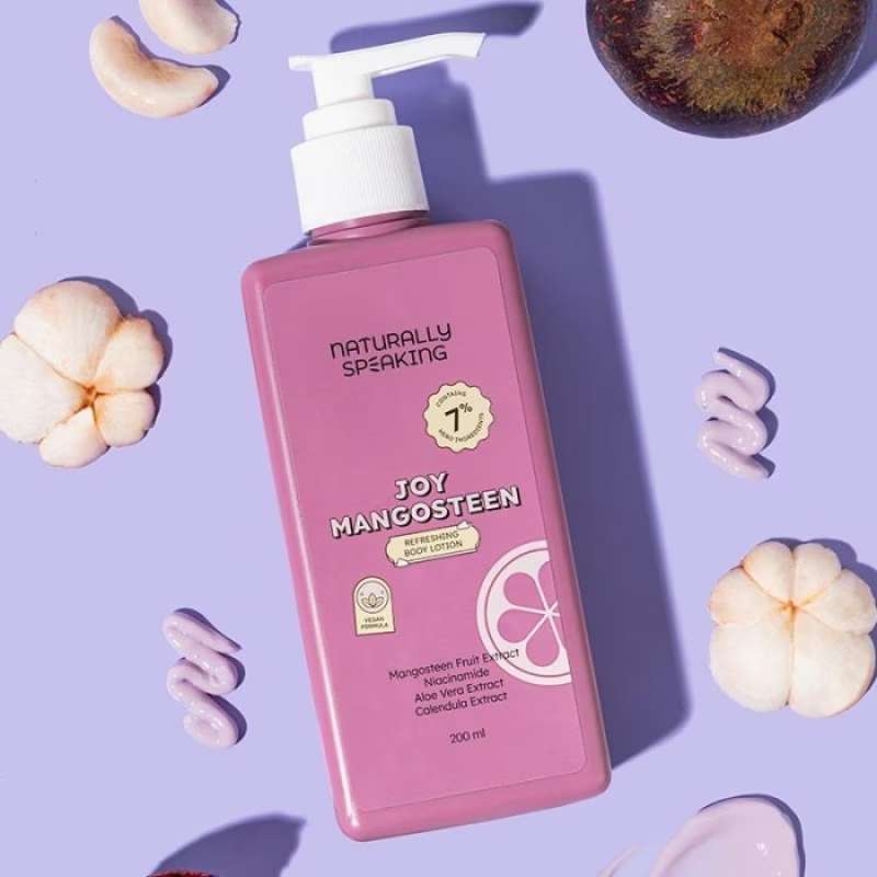 Promo Naturally Speaking Joy Mangosteen Refreshing Body Lotion 200ml ...