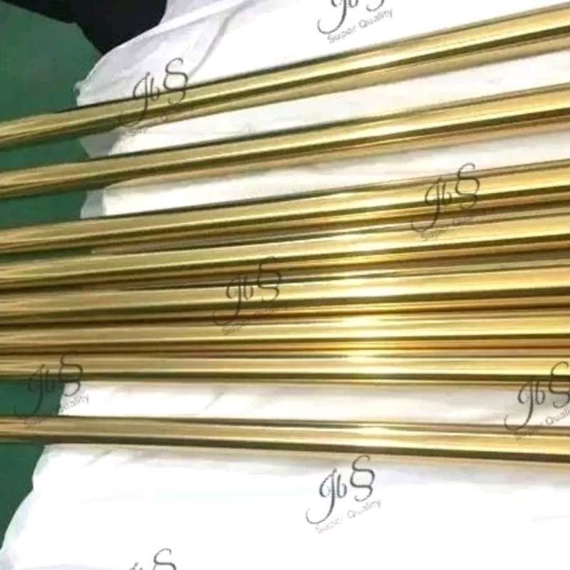 Jual Pipa Stainless Gold 2 Tebal 1 Mm Di Seller Liga Accessoris Ss ...