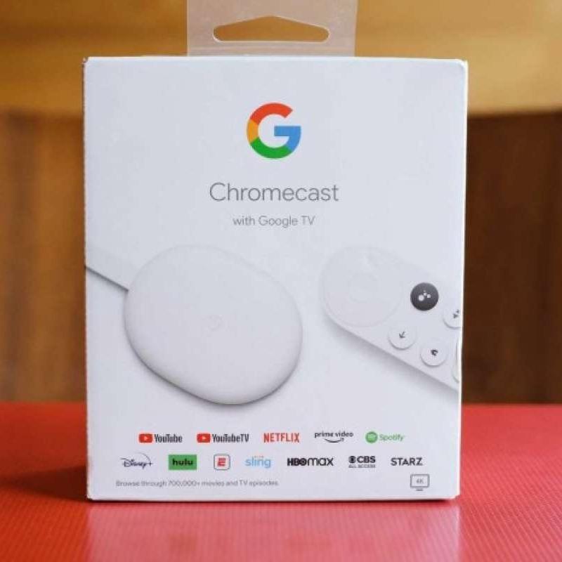Promo Google Chromecast With Google TV 4K HDR Chrome Cast ORIGINAL ...