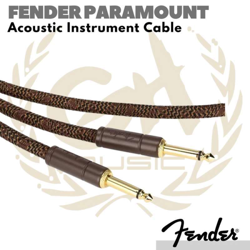Jual Fender Paramount Acoustic Instrument Cable | Kabel Instrumen Gitar ...