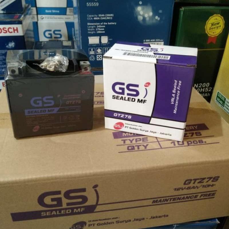 Promo Aki Motor Honda Pcx 125 Pcx 150 Gs J Gtz7s Gtz6s Ytz7s Gs Aki ...