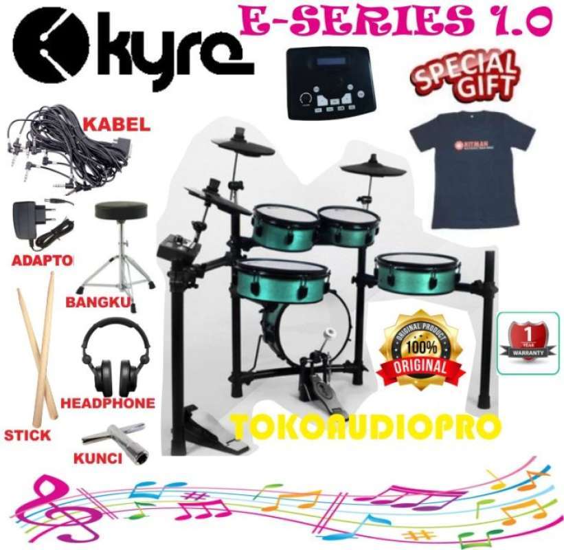 Jual Kyre E Series 1.0 Drum Elektrik Drum Kyre E Series Di Seller ...