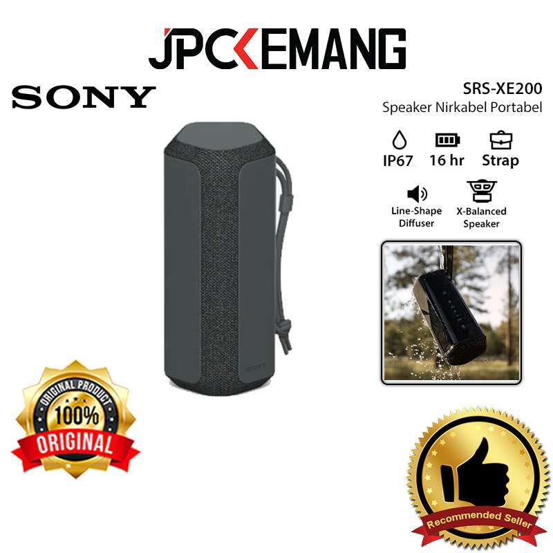 Jual Sony Srs Xe200 Wireless Portable Speaker X-series Sony Xe-200 Original Di Seller Jpc Kemang ...