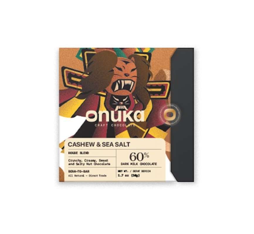 Jual Onuka Cashew & Sea Salt Milk Chocolate - 30 g di Seller Onuka ...