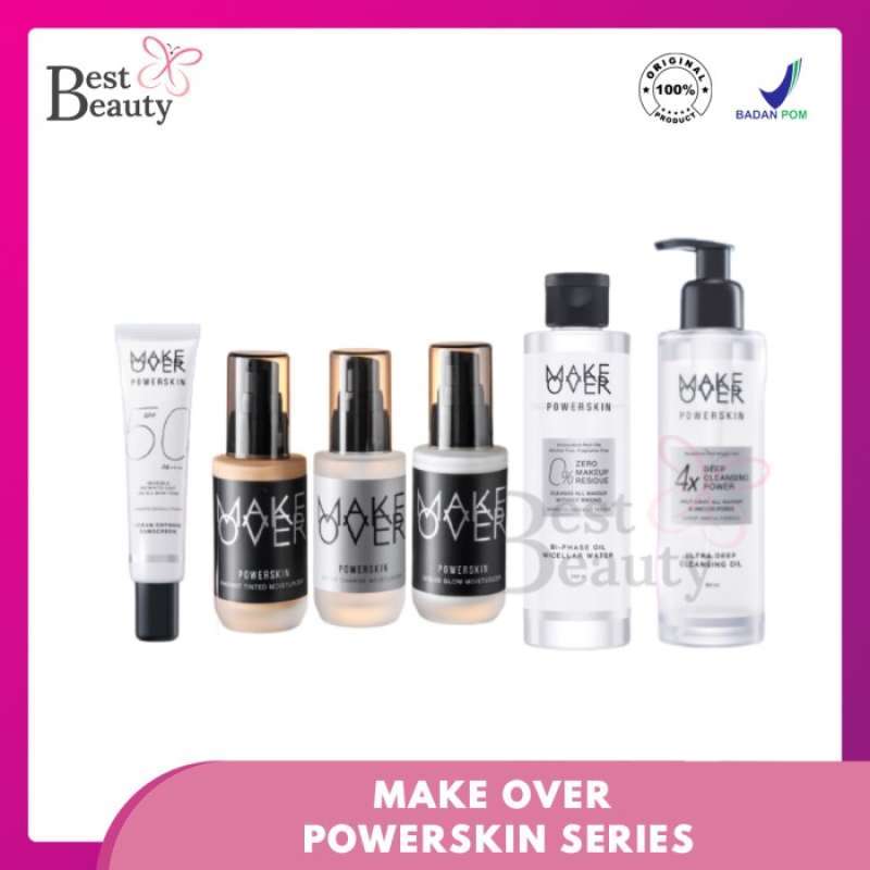 Promo Make Over Powerskin Series | Makeover Powerskin Moisturizer Diskon 23% Di Seller Yunyun ...