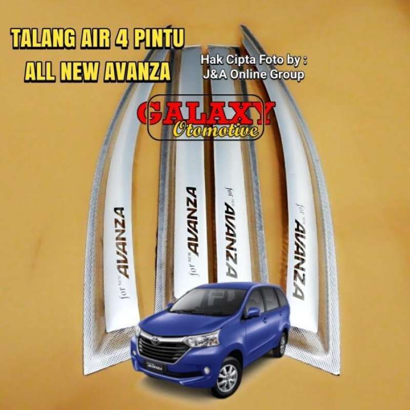 Promo Talang Air 4 Pintu All New Avanza 2011 - 2018 - Jumbo Hitam Diskon 2% di Seller Galaxy ...