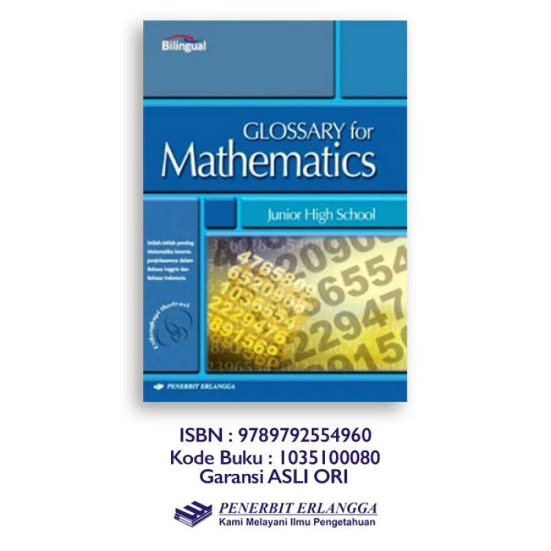 Promo Buku Bilingual Glossary Mathematics Science For Junior High ...