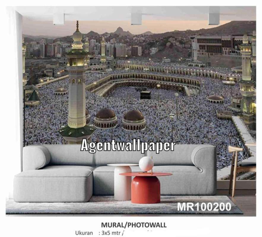 Promo Photowall Mural Dinding 3d Wallpaper Ka'bah Masjidil Haram Makkah ... Promo Photowall Mural Dinding 3d Wallpaper Ka'bah Masjidil Haram Makkah ...