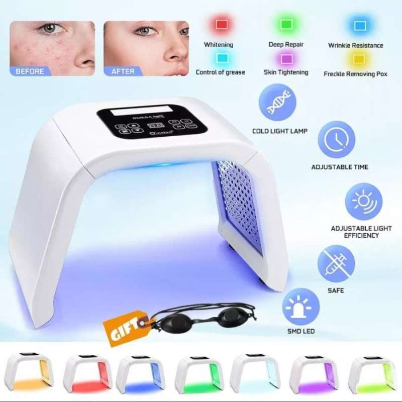 Promo Pdt Omega Light Therapy After Bb Glow Led 7 Warna Diskon 23% di ...