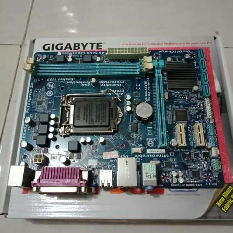 Jual Motherboard Gigabyte H61m-ds2 ( H61 , Lga1155 , Ddr3 ) Intel Mainboard Di Seller ...