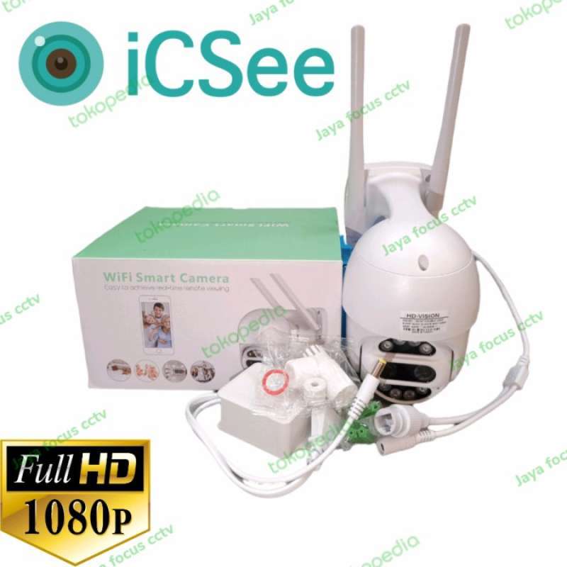 Promo Ip Camera Mini Speed Doom Ptz Dual Lens Fullhd 1080p 8x Optical ...