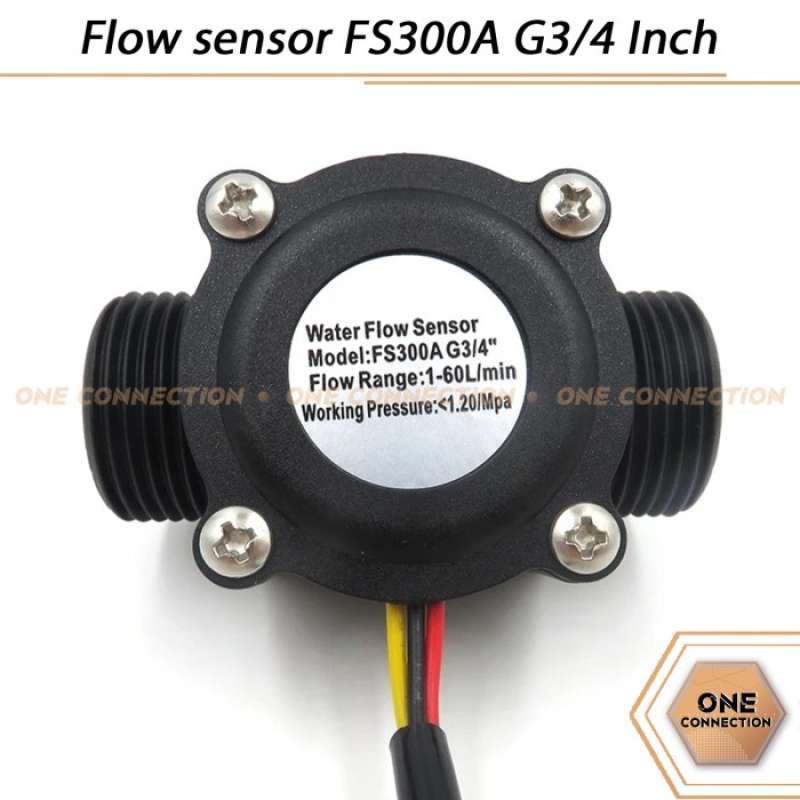 Jual Water Flow Sensor 3/4 Inch / Flow Sensor Fs300a G3/4 Inch Di ...