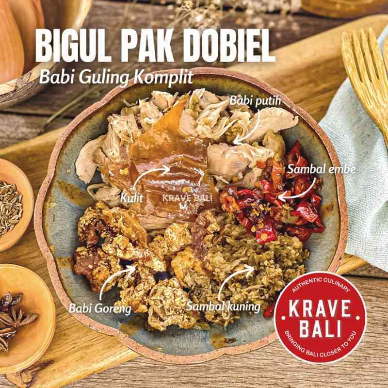 Jual Bigul Pak Dobiel Babi Guling - Makanan Khas Bali - Krave Bali Di ...
