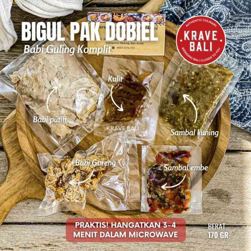 Jual Bigul Pak Dobiel Babi Guling - Makanan Khas Bali - Krave Bali Di ...