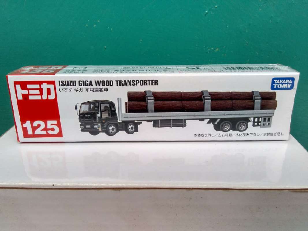 Promo Tomica no 125 Isuzu Giga Wood Transporter Takara Tomy Long harga ...