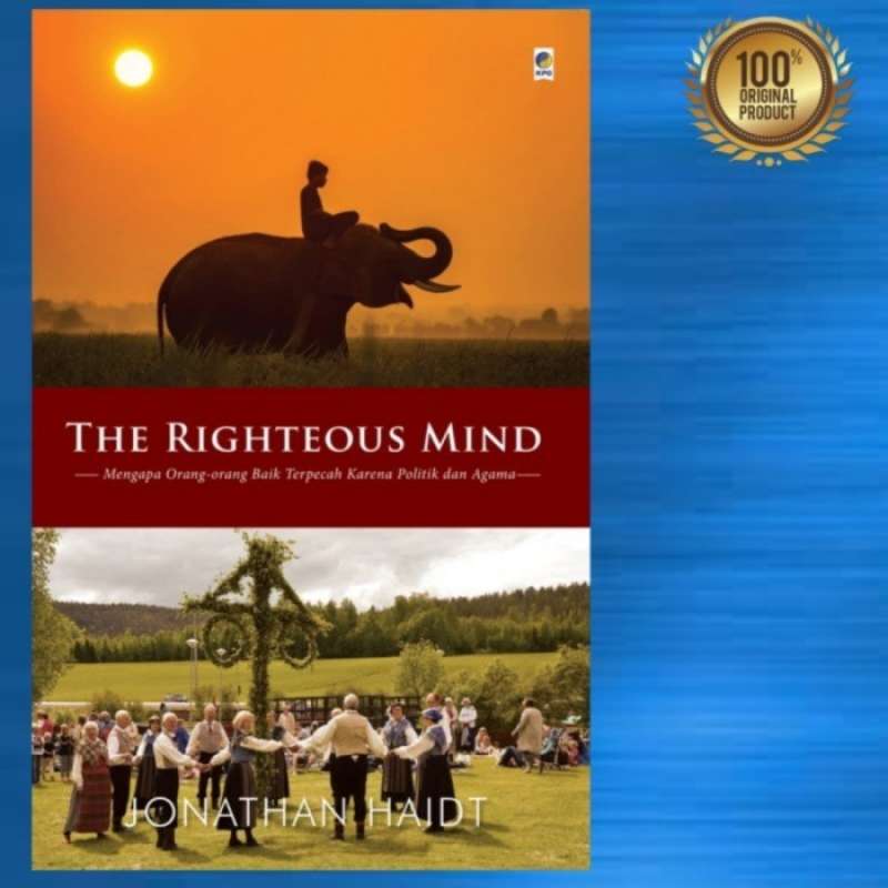 Promo Buku The Righteous Mind By Jonathan Haidt / Original Diskon 23% ...
