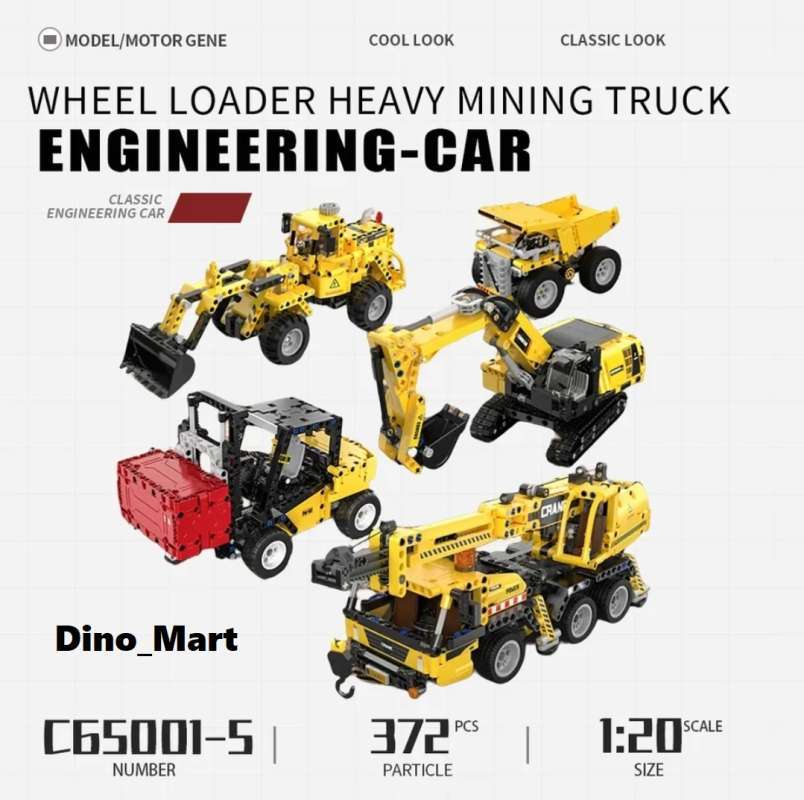 Promo Brick Truk Konstruksi Wheel Loader Heavy Mining Truck Engineering ...