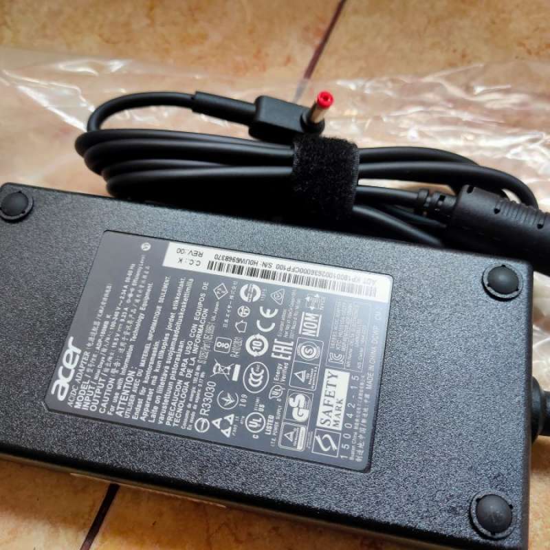 Jual Adaptor Charger Laptop Acer Nitro 5 An515-52 19,5V 9,23A di Seller ...