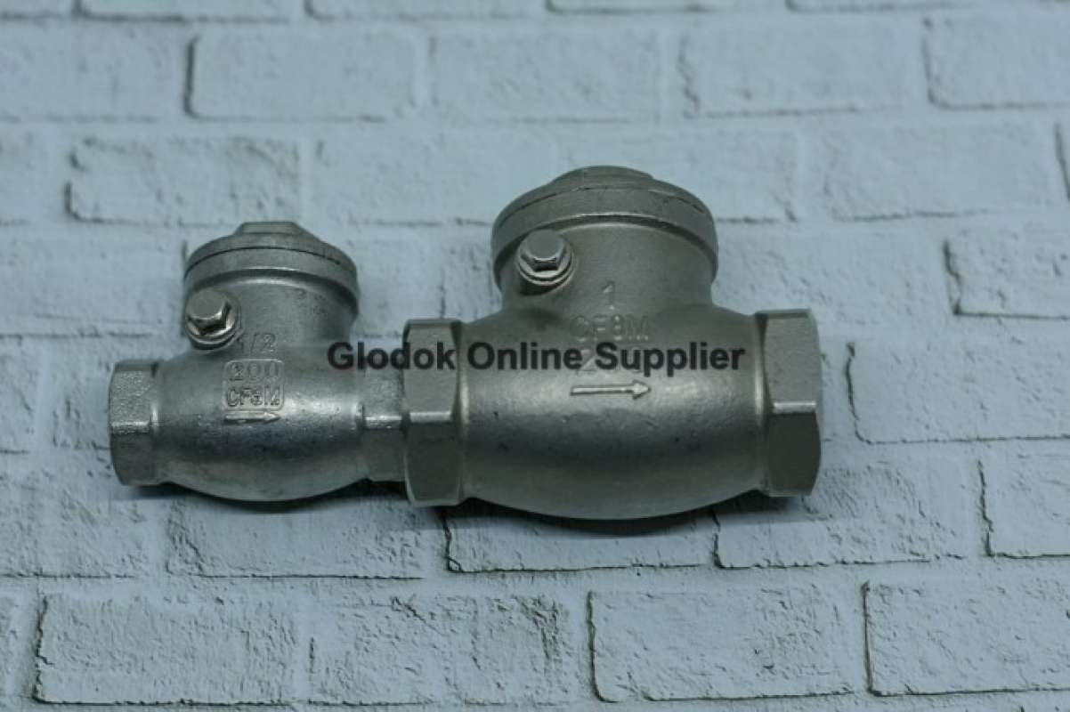 Promo Swing Check Valve 2 Inch Stainless 316 drat Diskon 23% di Seller ...