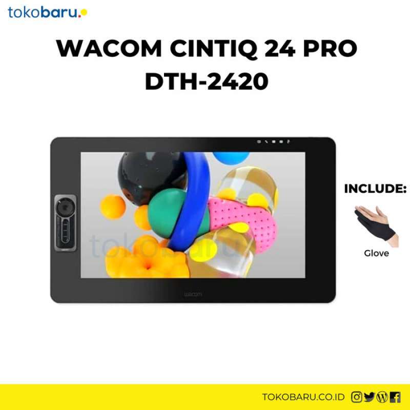 Jual WACOM DTH-2420 Cintiq Pro 24 Garansi 1 Tahun Pen & Touch di Seller Store Apriana - Tugu ...