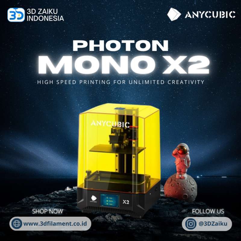 Promo NEW Anycubic Photon Mono X2 3D Printer MONO 4K+ LCD MSLA UV LED 405nm Diskon 23% di Seller ...
