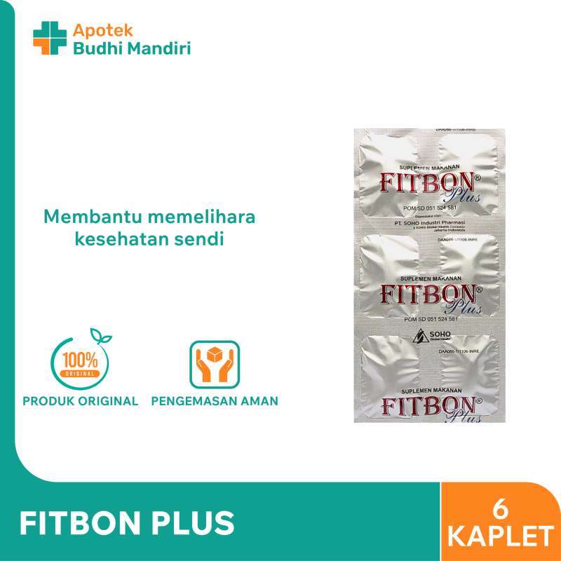 Jual Fitbon Plus (1 Strip) - Memelihara Kesehatan Persendian Di Seller ...