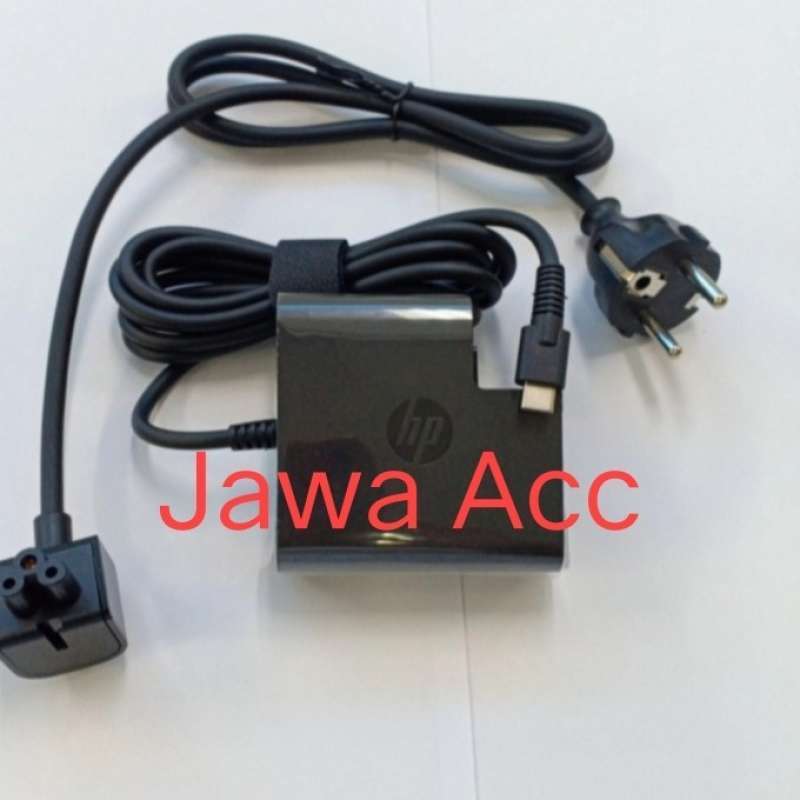 Jual Adaptor charger laptop HP Elite X2 1012 G2 x360 1030 USB Tipe C di ...