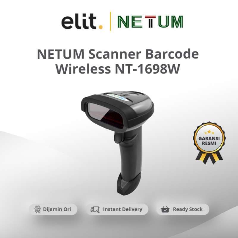 Promo Netum Scanner Barcode Wireless Nt-1698w Diskon 23% Di Seller ...