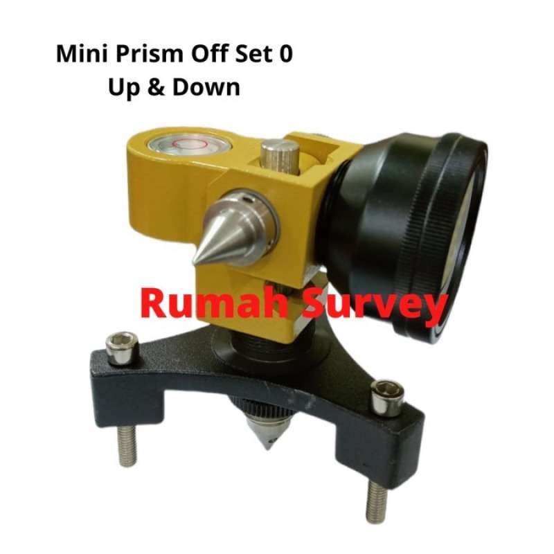 Jual Terjangkau Mini Prisma Mini Prism Topcon Type + Stick Pole Mini Di ...