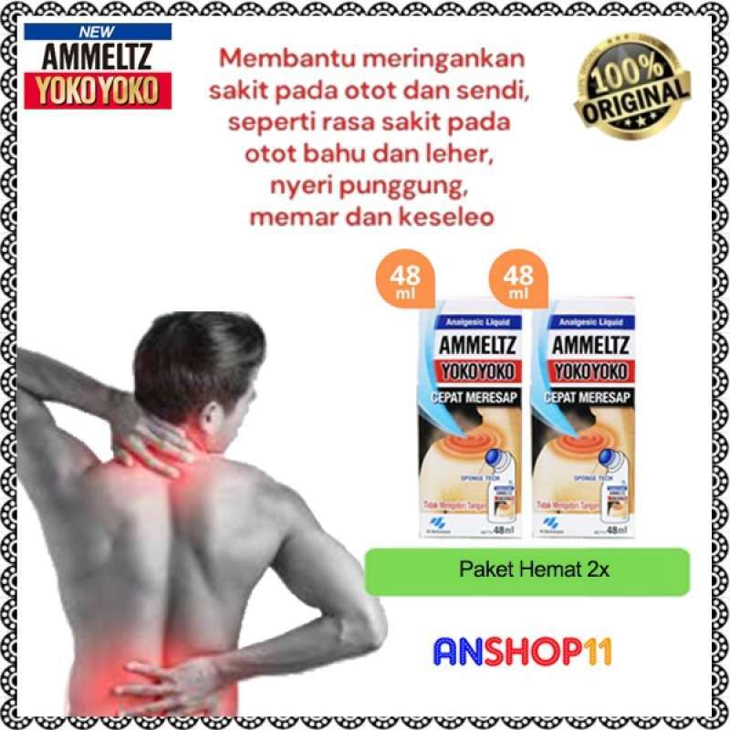 Promo Ammeltz Yokoyoko Paket 2 X 48 Ml Pereda Nyeri Otot Analgesic Yoko ...