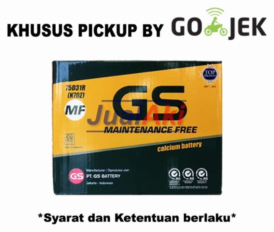 Promo GS MF NS70 / 65D26R / Aki Kering / Maintenance Free (Promo ) Diskon 23% di Seller ...